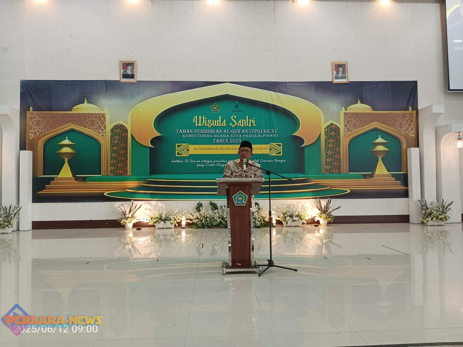 Wisuda 790 Santri TPQ, Kemenag Pangkalpinang Cetak Generasi Qur’ani yang Berakhlakul Karimah ...